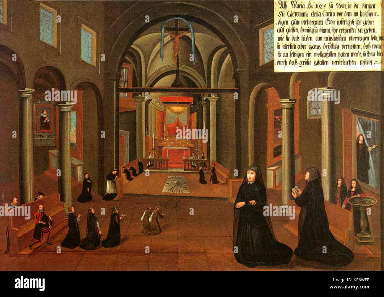 Painted Life of Mary Ward 39 Stock Photo - Alamy