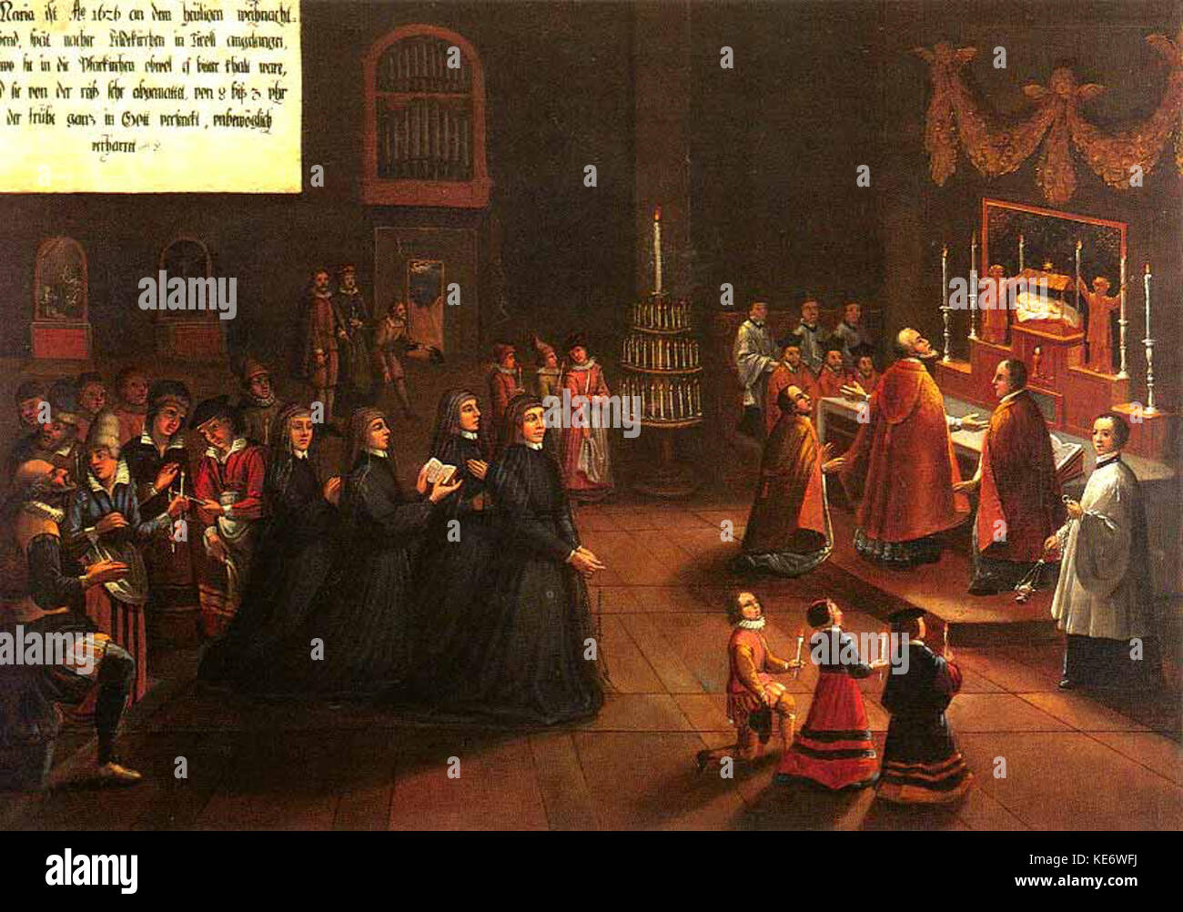 Painted Life of Mary Ward 43 Stock Photo - Alamy