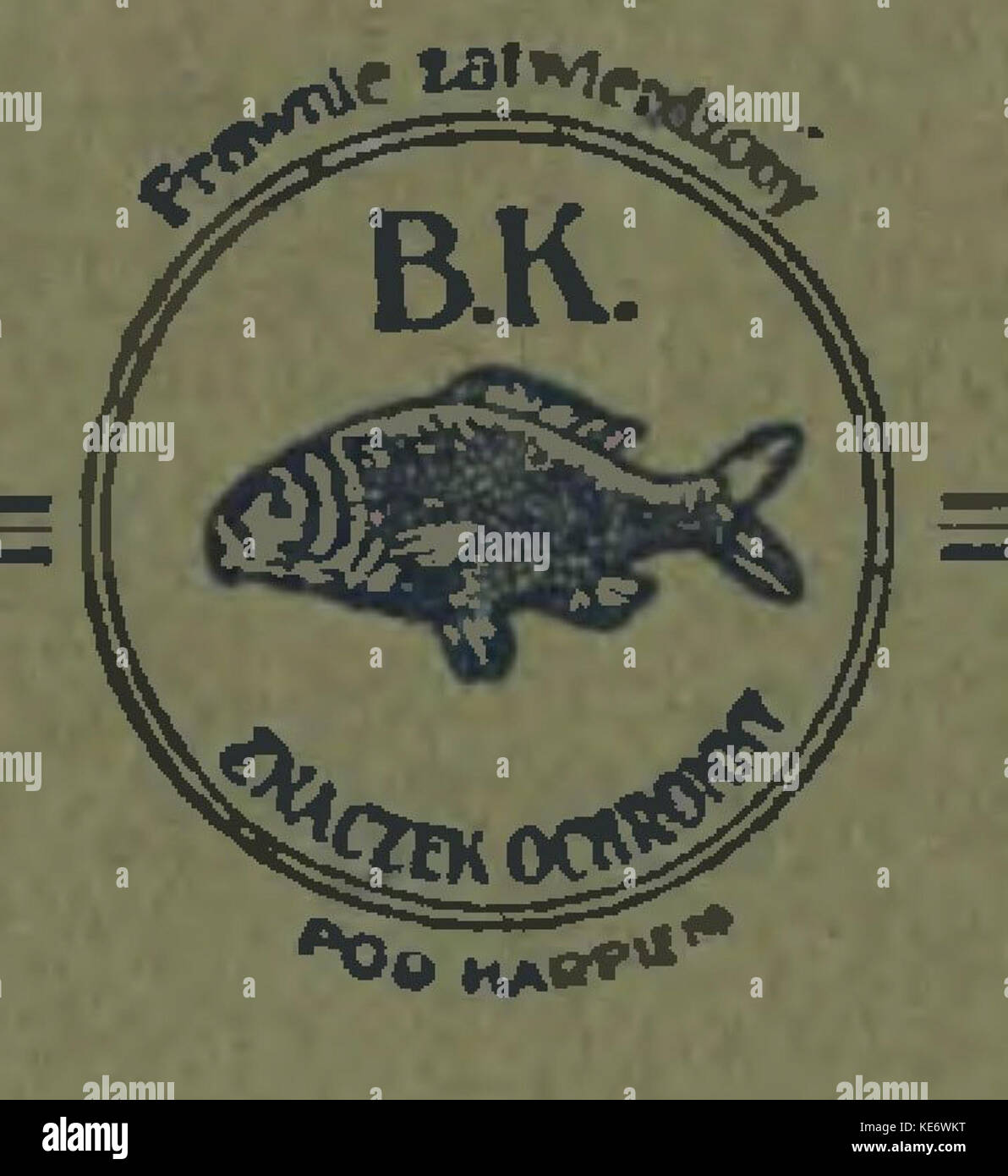 Fabryka B Kasprowicz Logo Stock Photo - Alamy