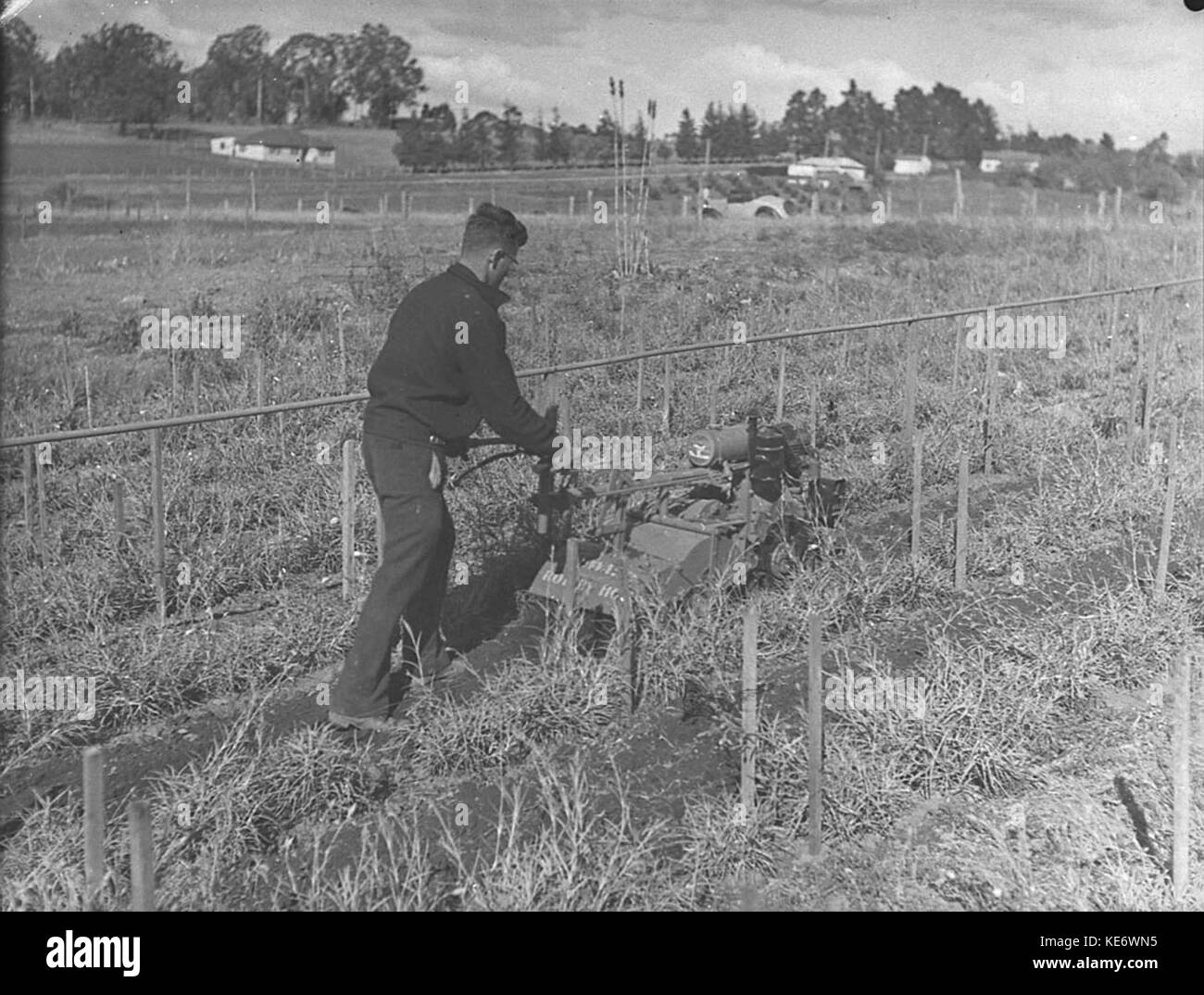 29350 Howard Auto Cultivators rotary hoes Northmead Stock Photo - Alamy