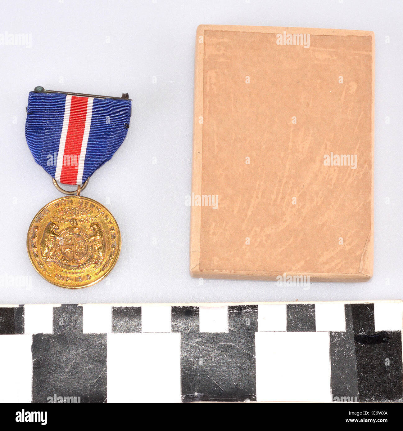World War I Missouri National Guard Service Medal Stock Photo - Alamy