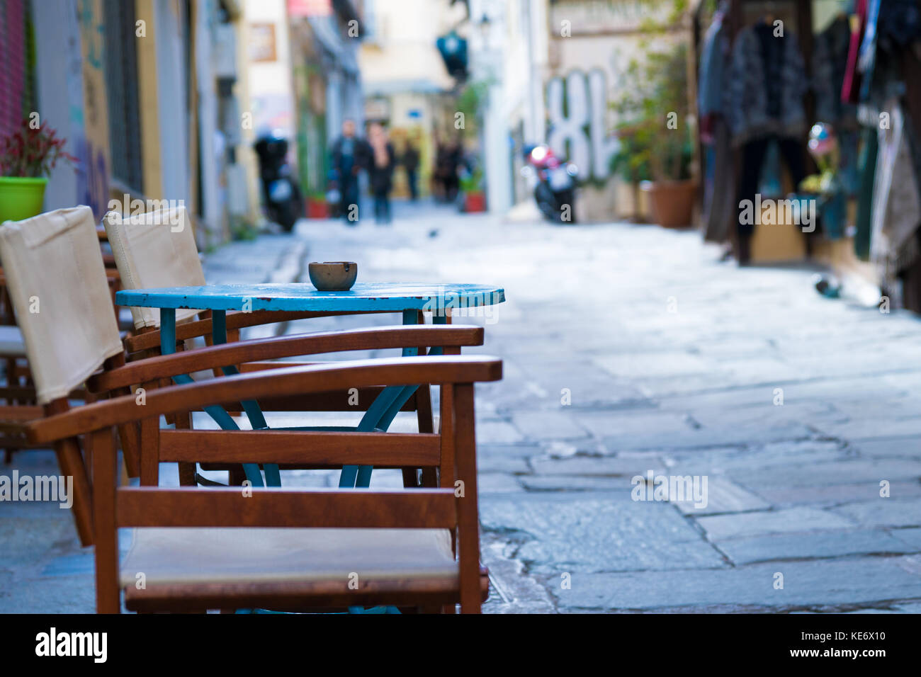 Street scenes in Athens, Greece. Athens. November 15, 2016 Stock Photo ...