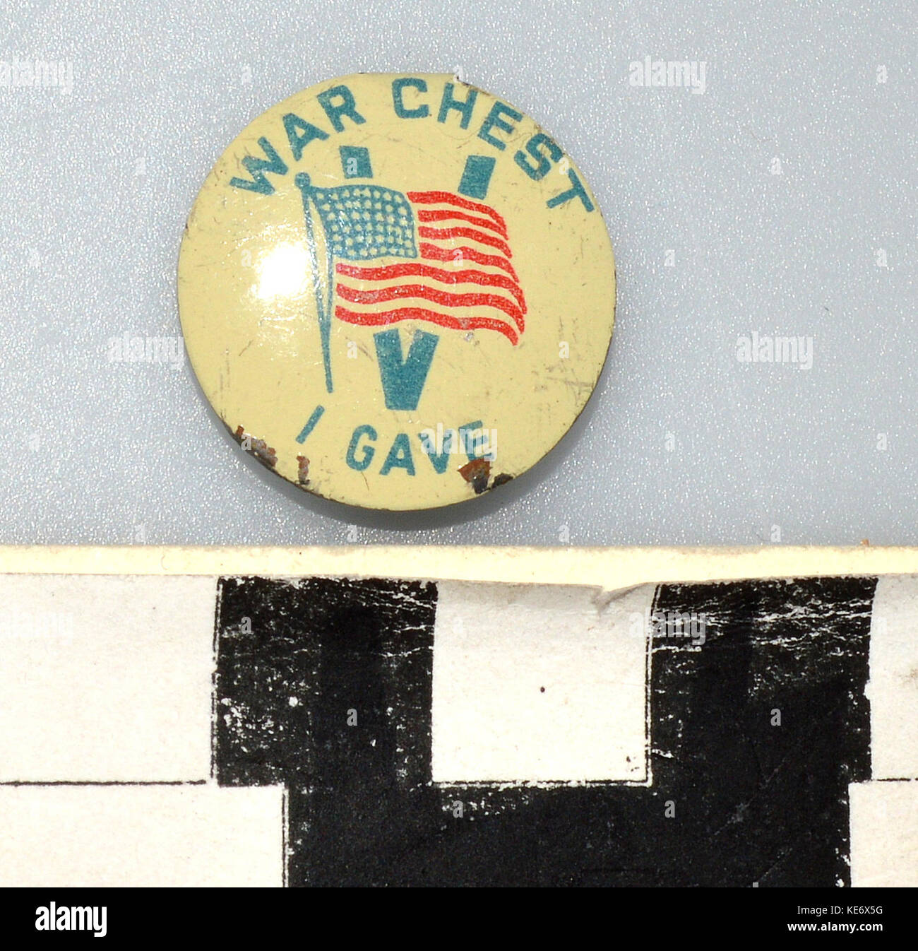 World War I War Chest Pin Stock Photo - Alamy