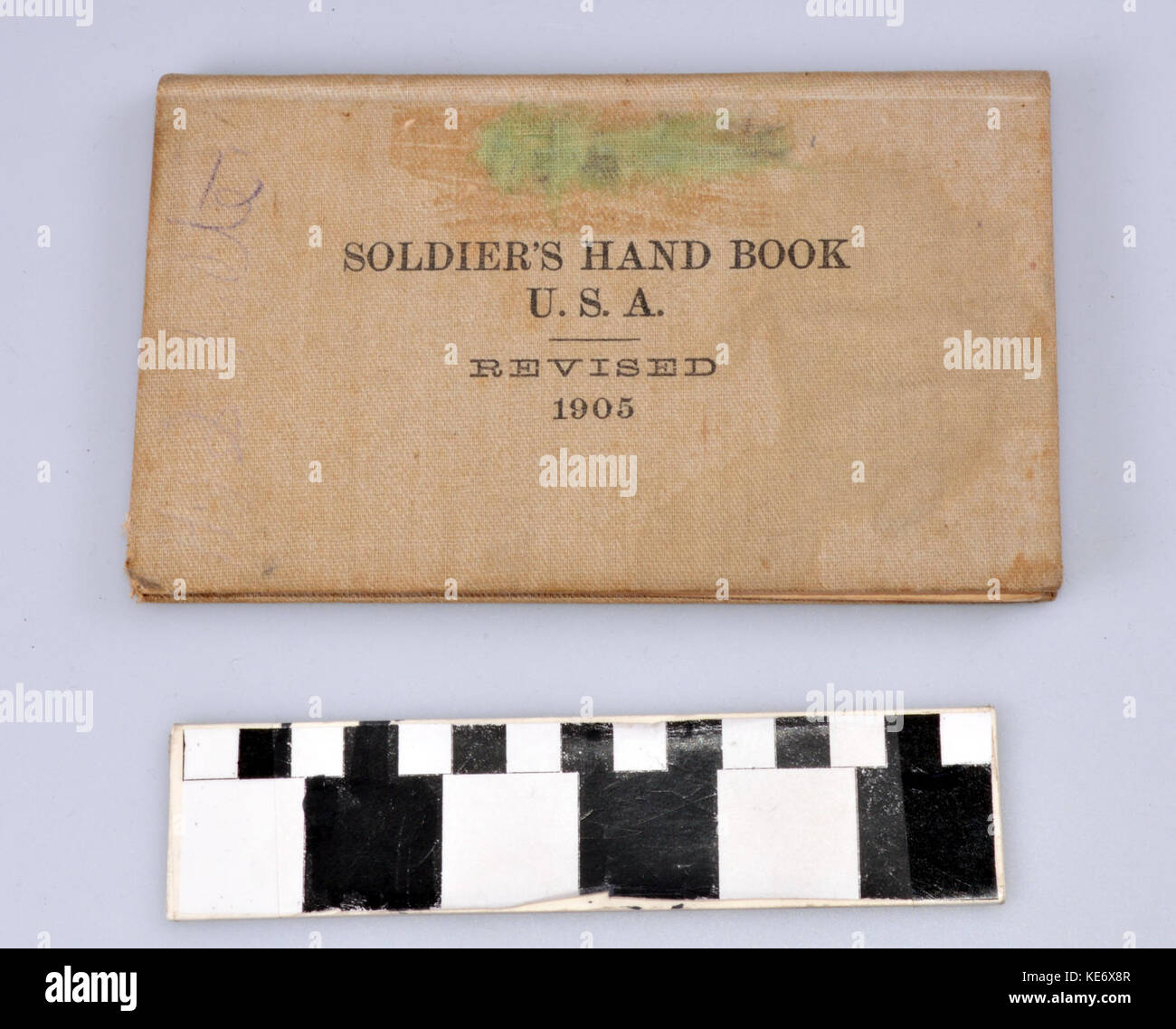 World War I Soldier's Hand Book of John R. Counts Stock Photo - Alamy