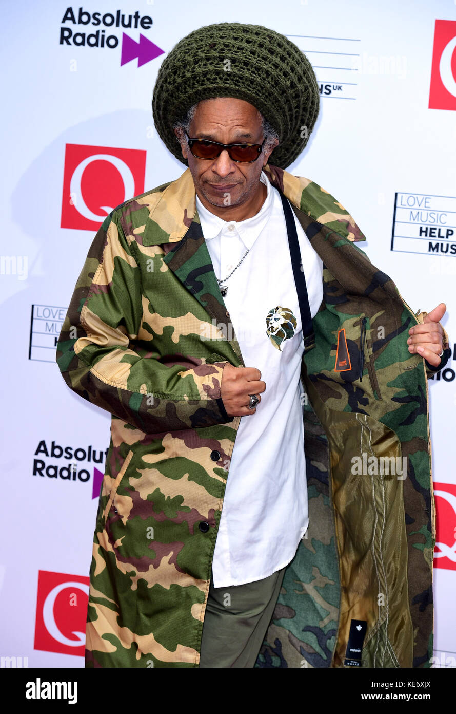 Don Letts arrives for the Q Awards 2017 in association with Absolute ...