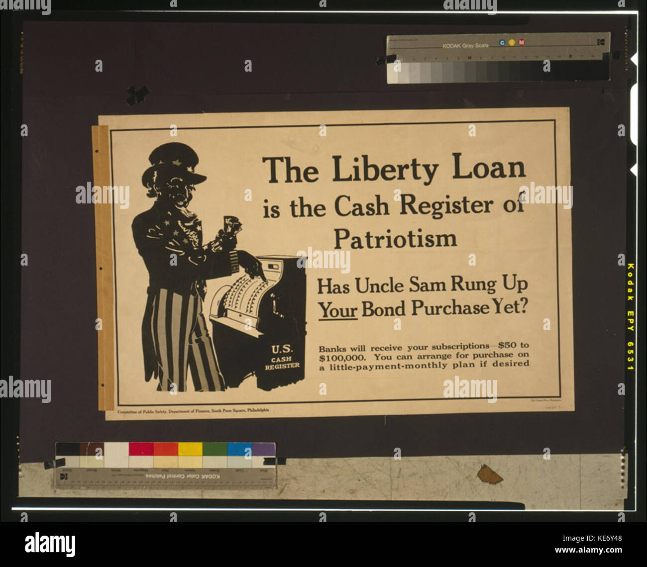 The Liberty Loan is the cash register of patriotism LCCN00652887 Stock ...