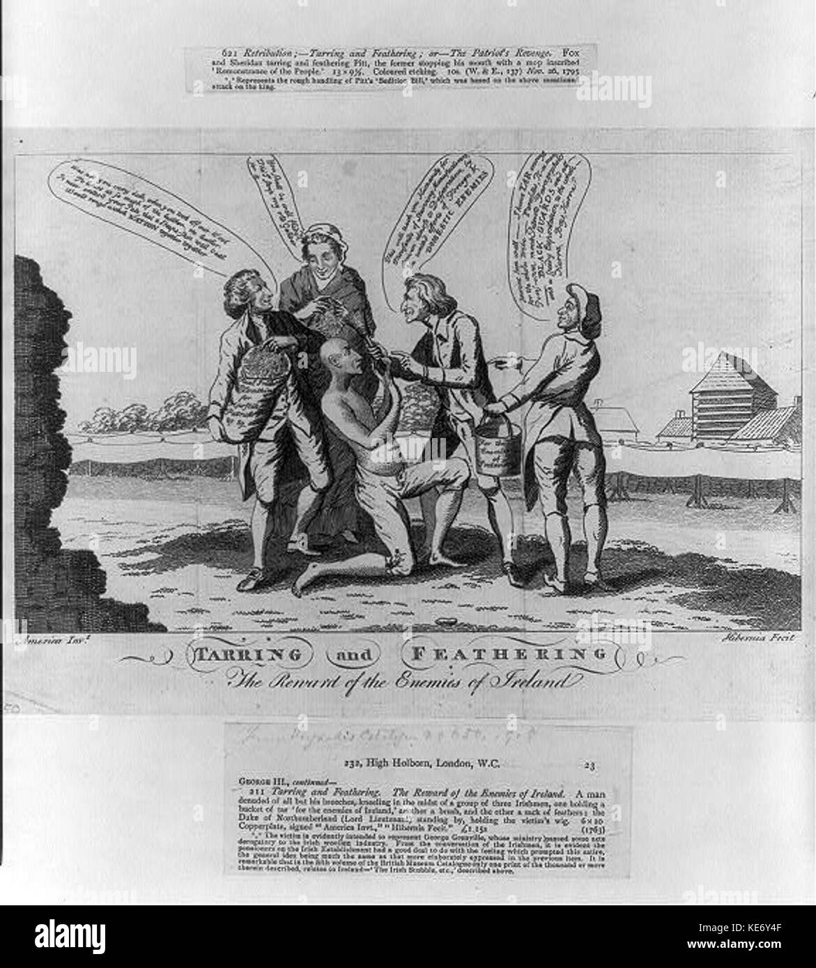 Tarred And Feathered Cartoon