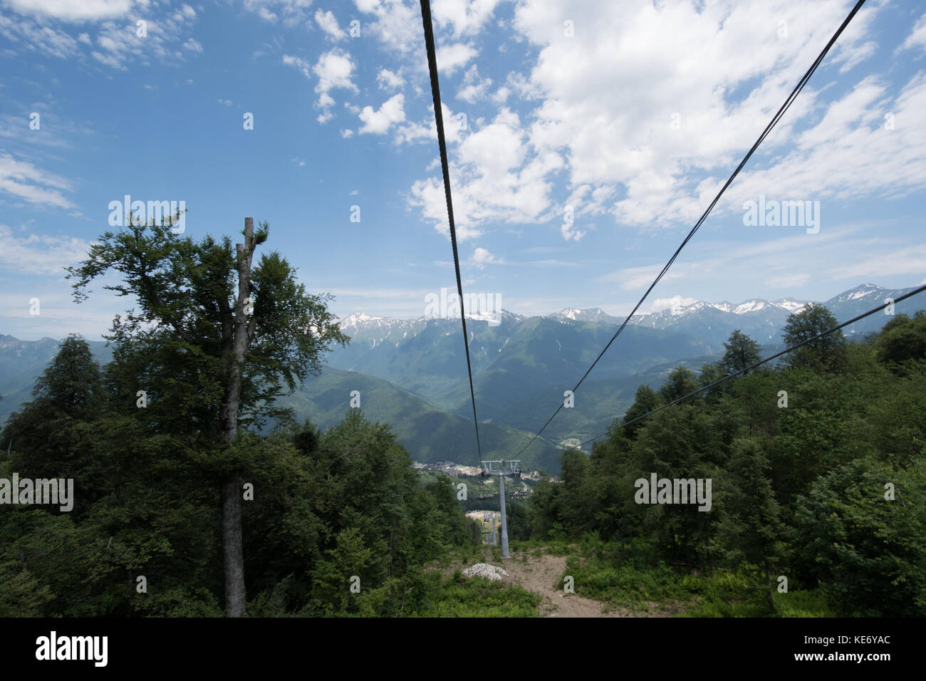 Elevator cableway hi-res stock photography and images - Alamy