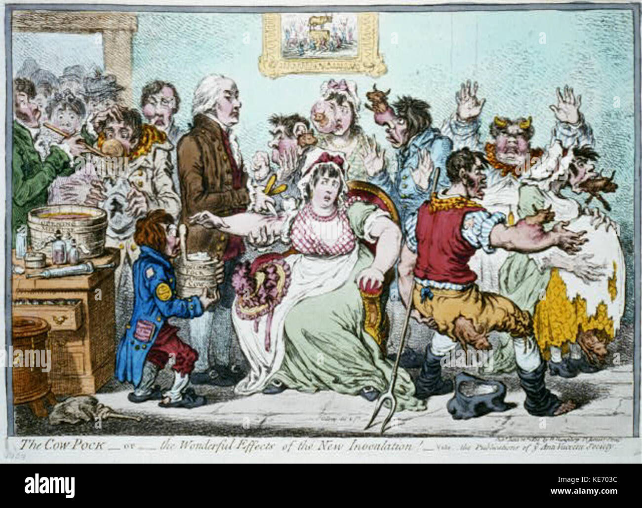 Inoculation 18th century hi-res stock photography and images - Alamy