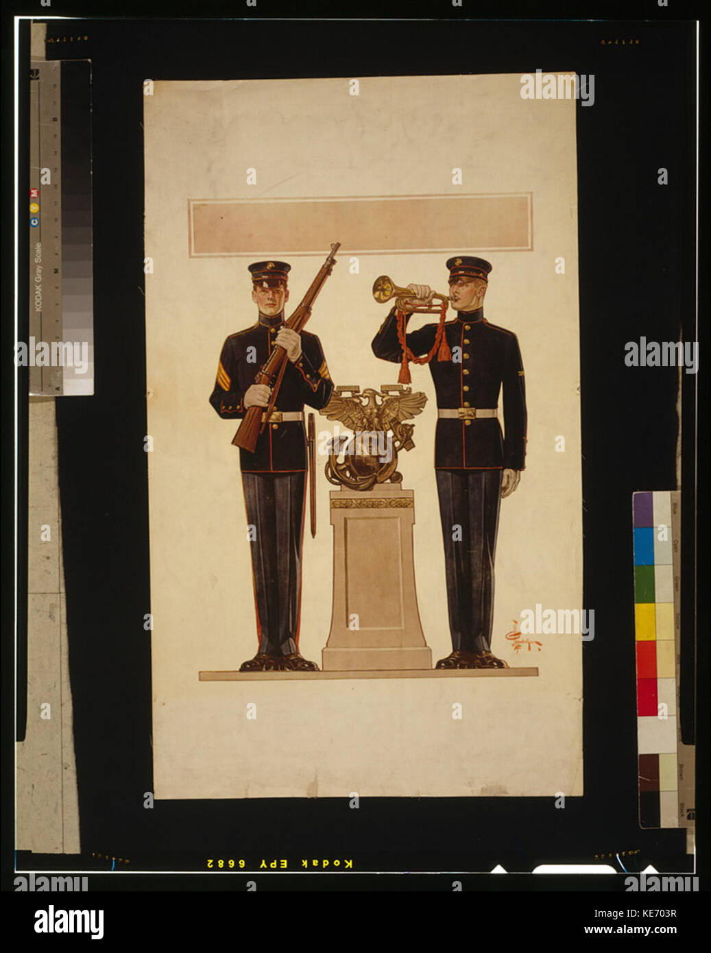 U s soldier marine two hi-res stock photography and images - Alamy