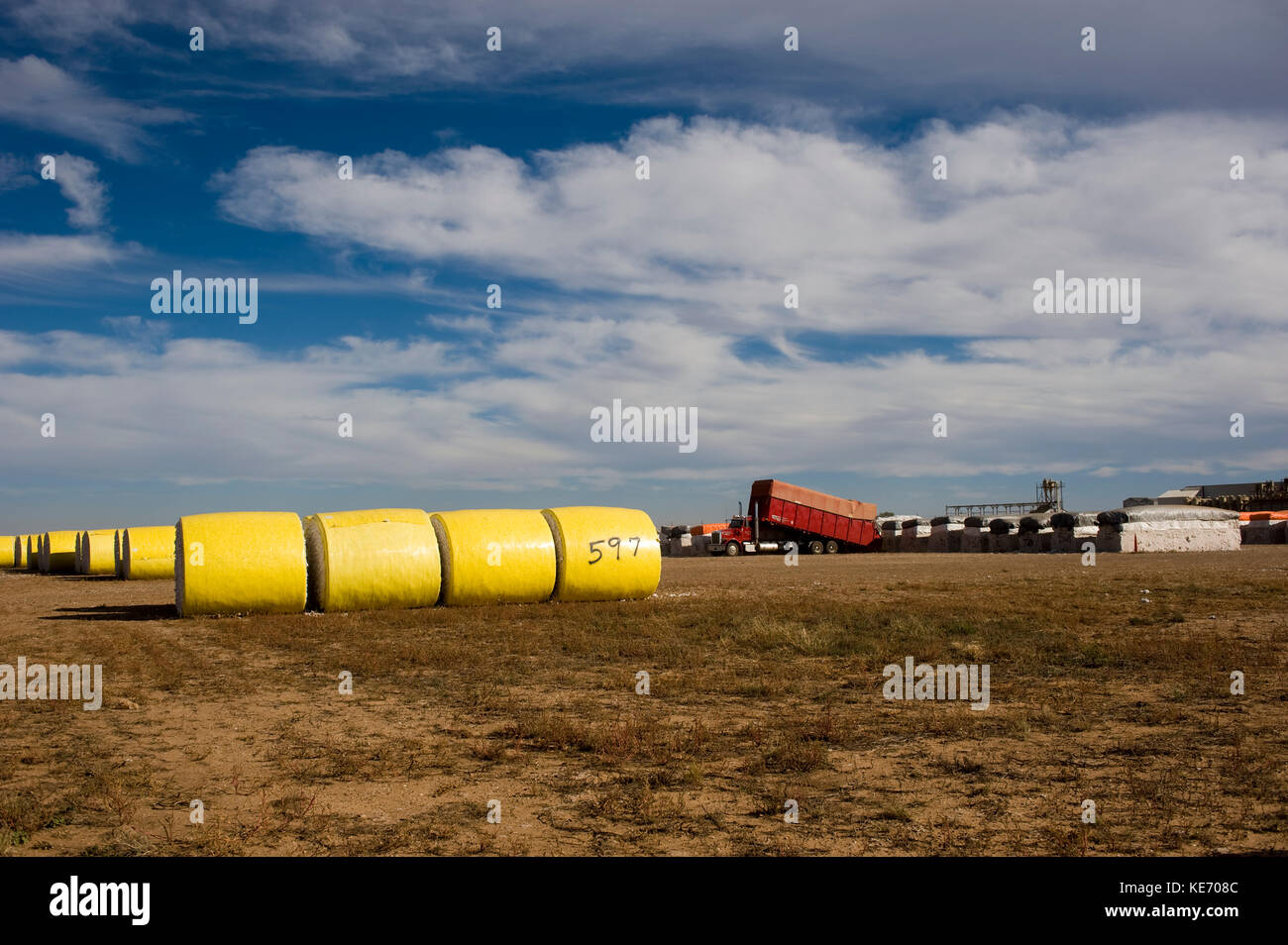 Cotton module hi-res stock photography and images - Alamy