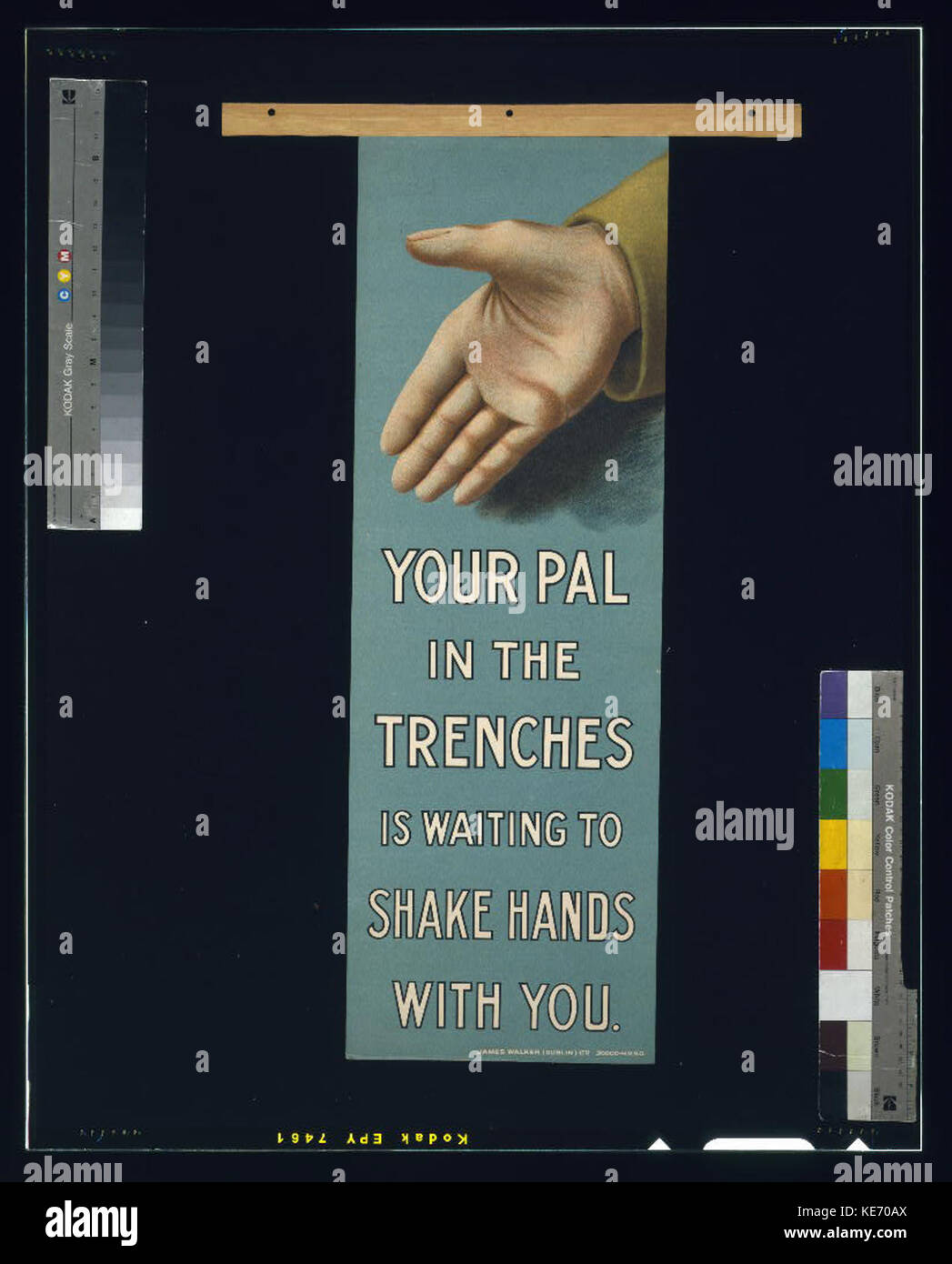 Your pal in the trenches is waiting to shake hands with you ...