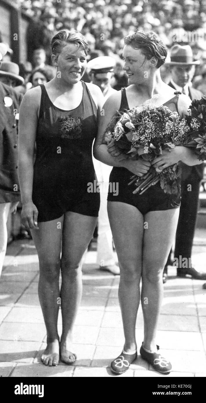 Marie Baron and Hilde Schrader 1928 Stock Photo - Alamy