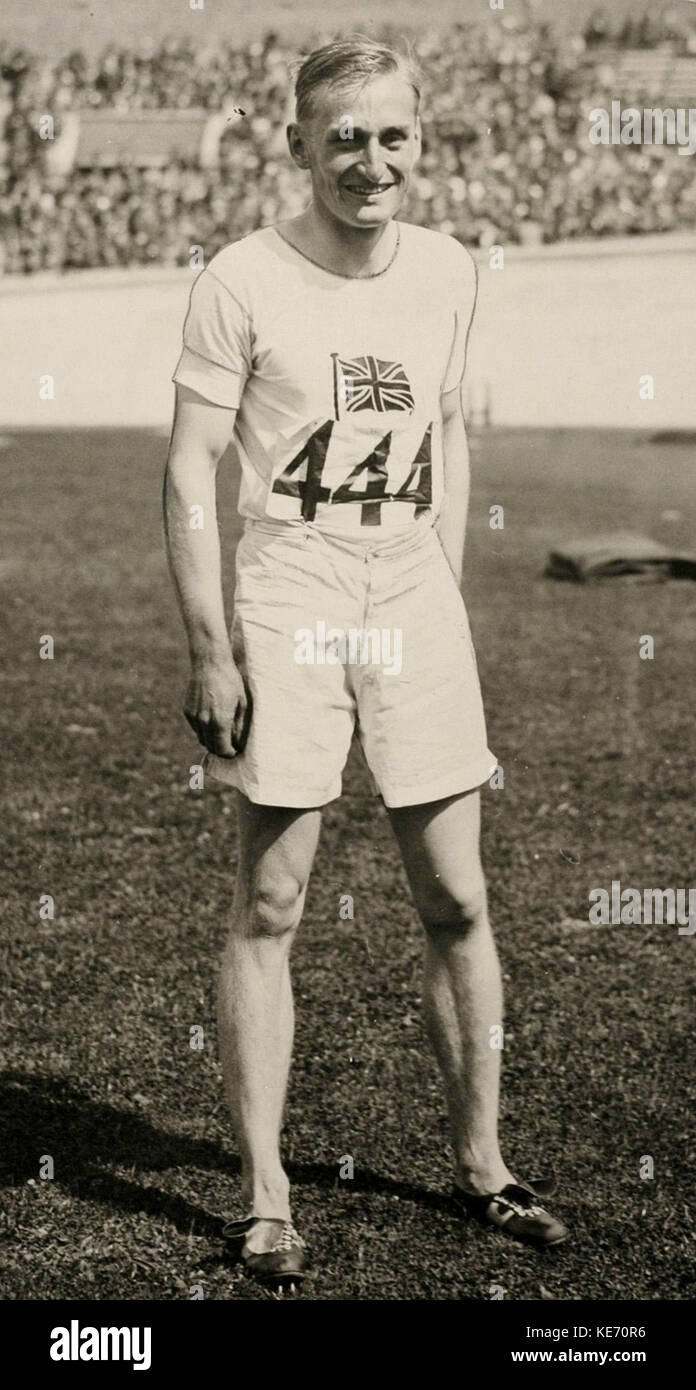 David Burghley 1928 Stock Photo - Alamy
