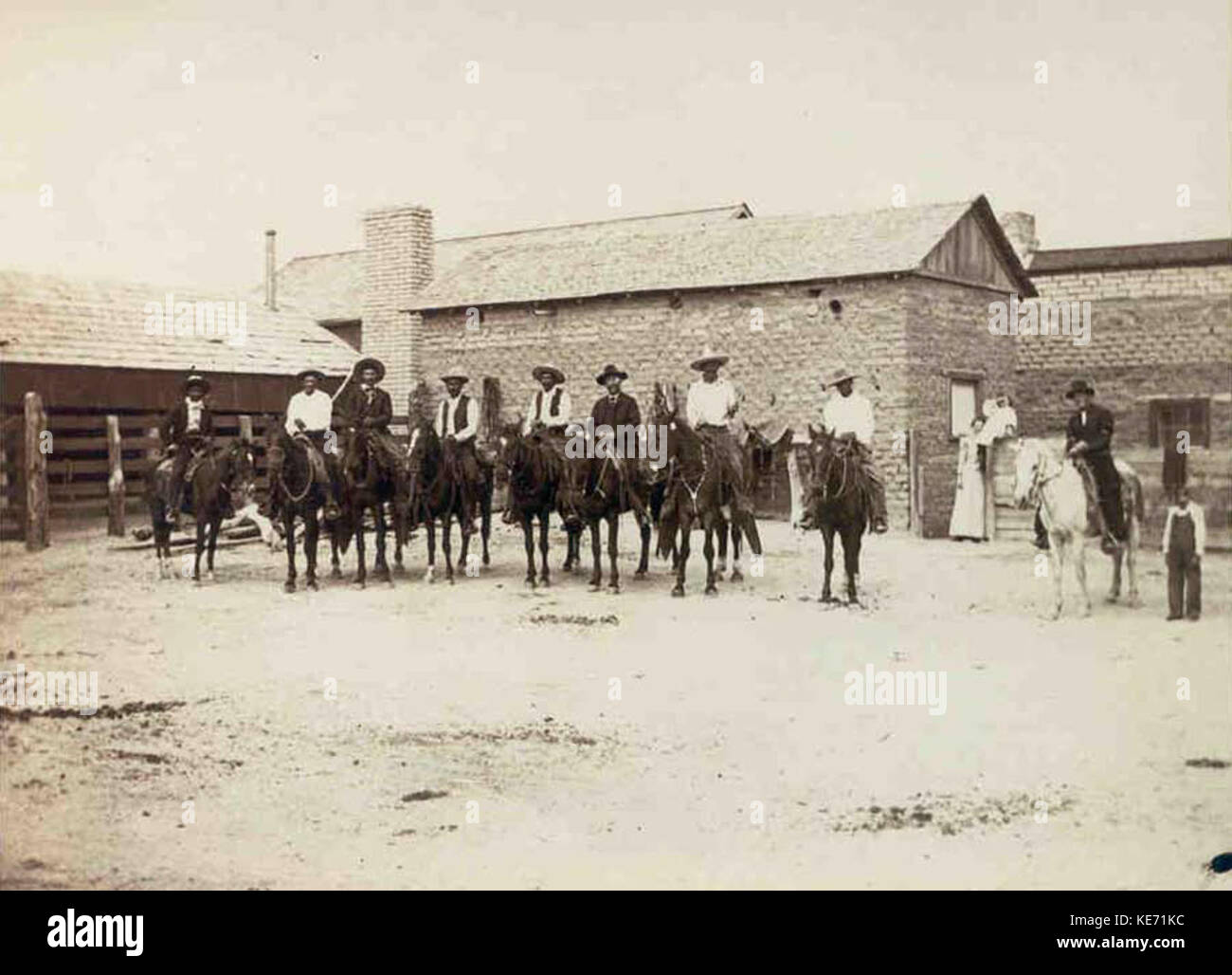 Western ranch 1800s hi-res stock photography and images - Alamy