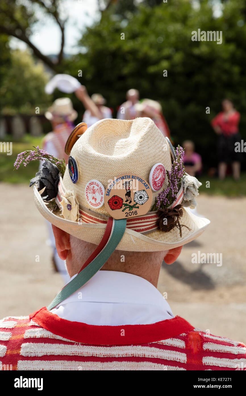 Morris dancers hat hi-res stock photography and images - Alamy