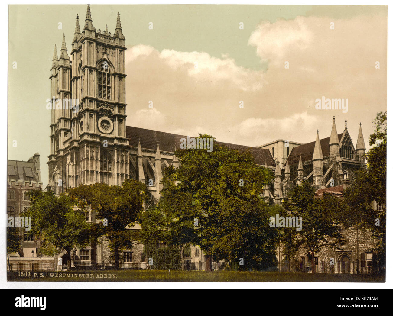 Westminster Abbey, London, England LCCN2002696931 Stock Photo - Alamy