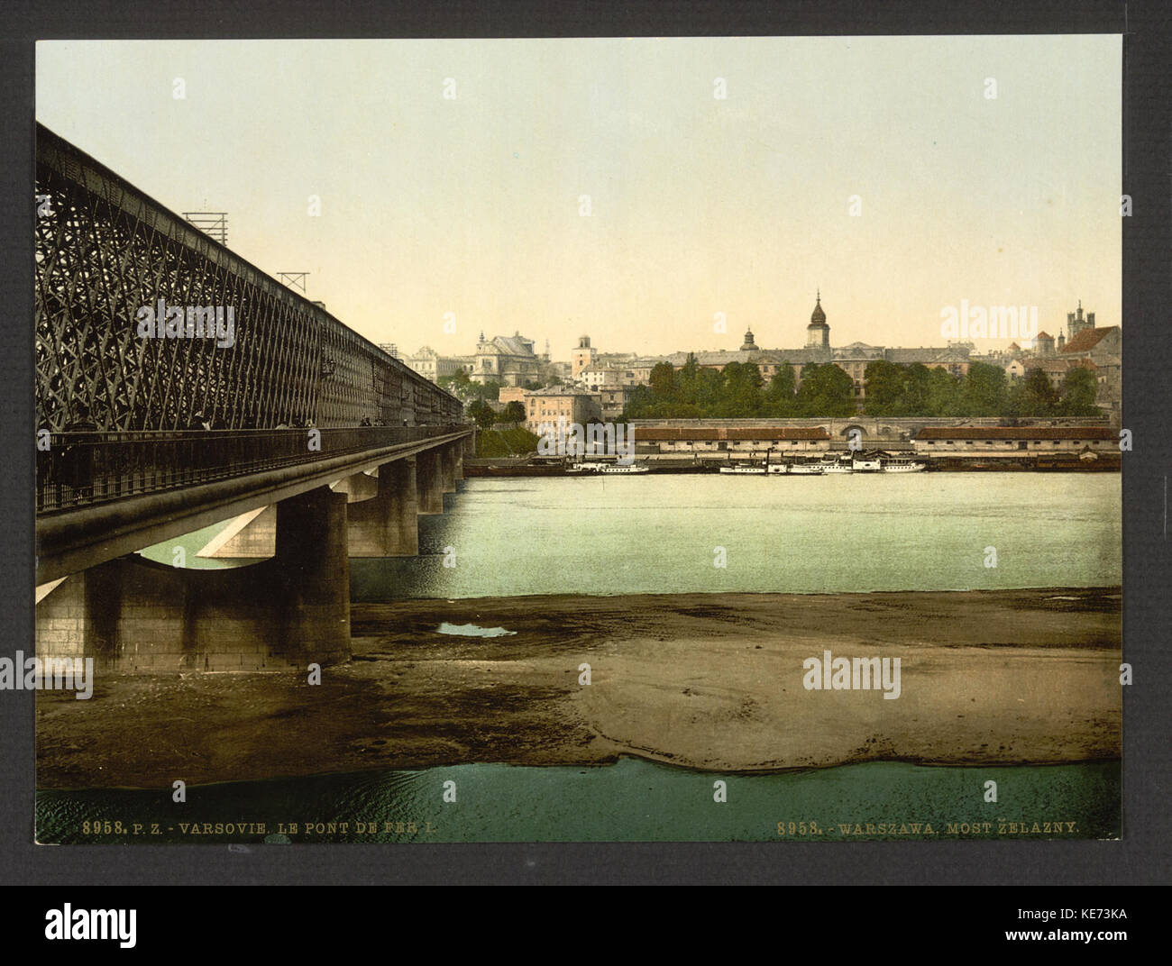 The Iron bridge, Warsaw, Russia (i.e. Warsaw, Poland) LCCN2001697532 ...