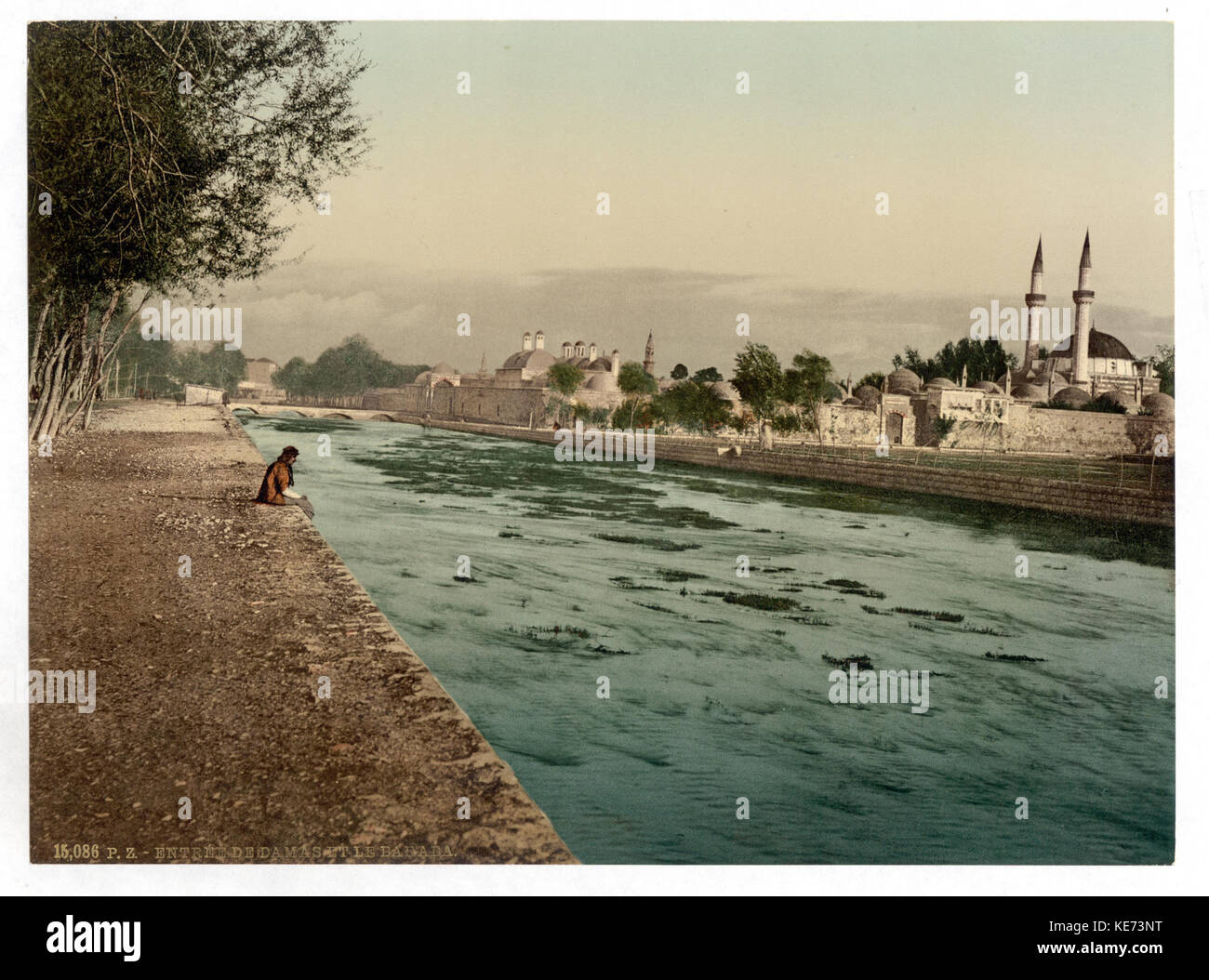 Damascus the barada river hi-res stock photography and images - Alamy