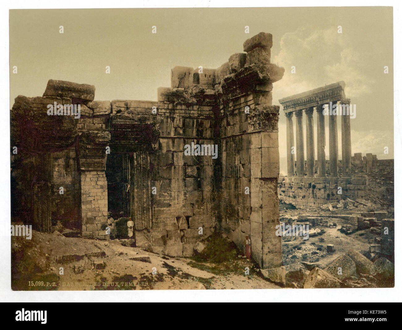 Temples of baalbek hi-res stock photography and images - Alamy