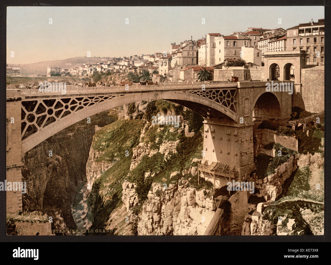 With great bridge, Constantine, Algeria LCCN2001697863 Stock Photo - Alamy