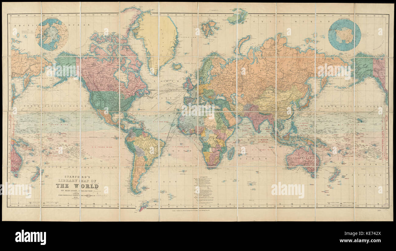 Mercator's projection hi-res stock photography and images - Alamy