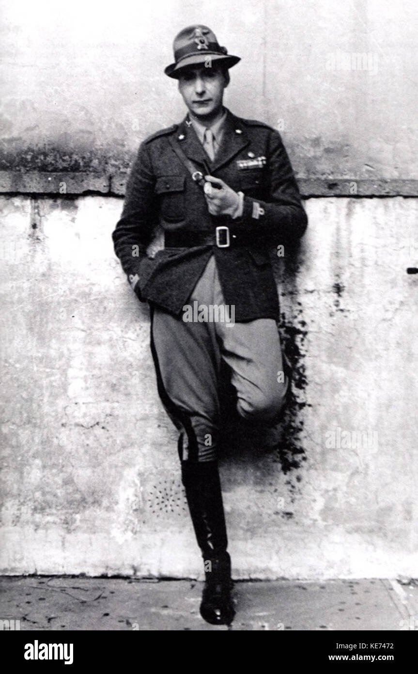 Curzio Malaparte alpino Stock Photo - Alamy