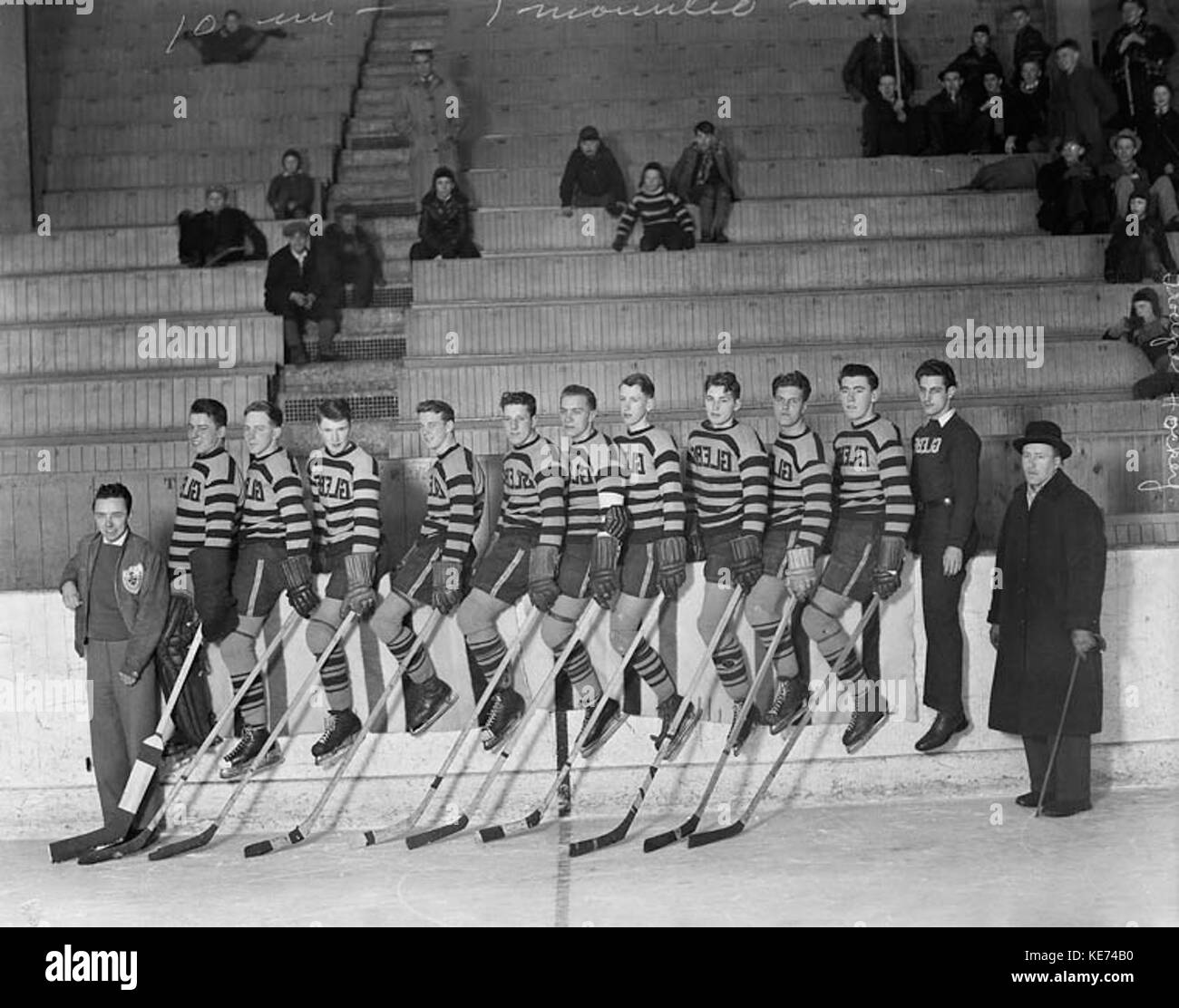 Glebe hockey team Stock Photo - Alamy