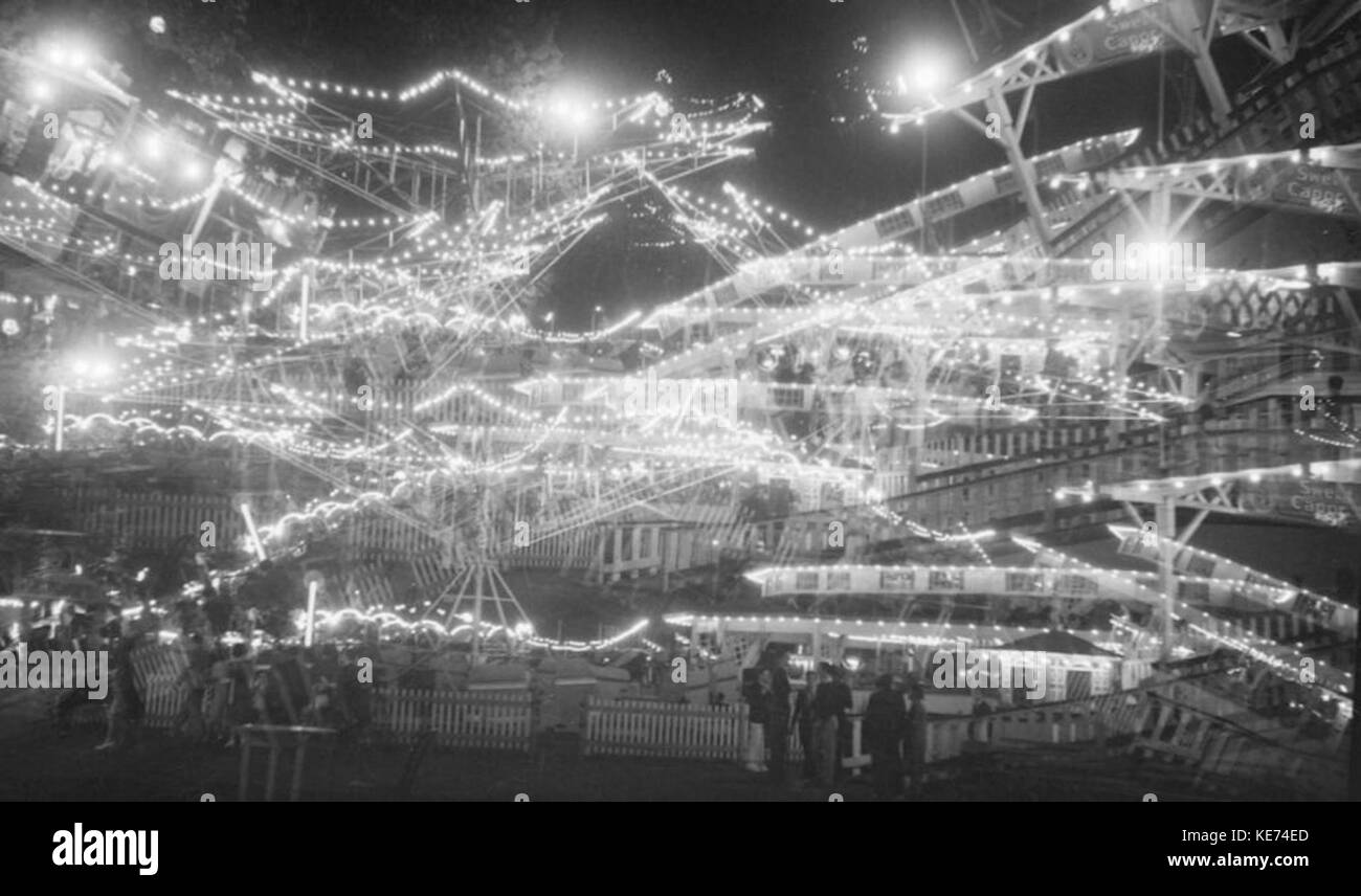 Night parks Black and White Stock Photos & Images - Alamy