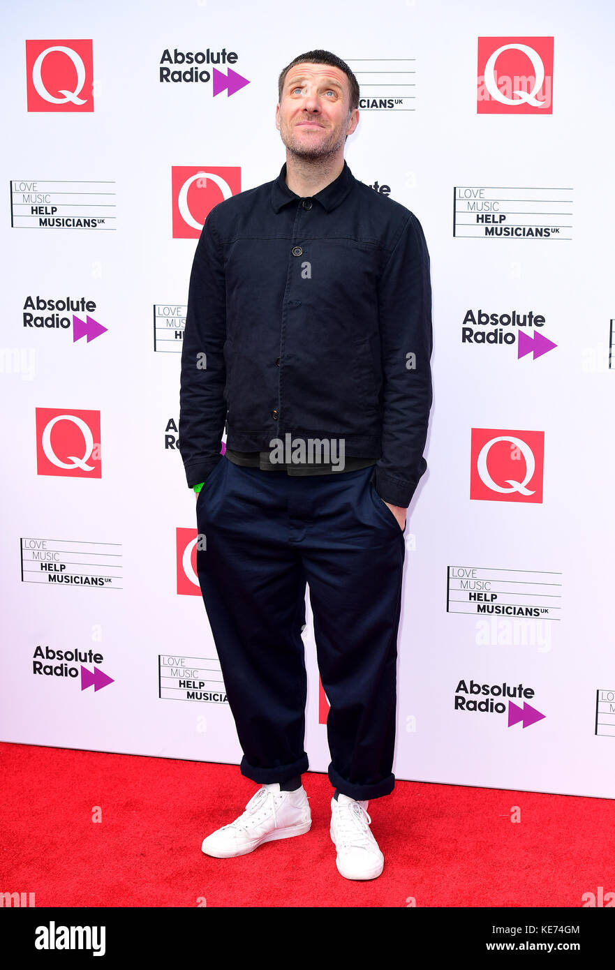 Jason Williamson of the Sleaford Mods arrives for the Q Awards 2017 in ...