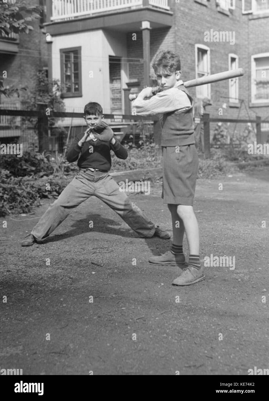 Neighborhood school Black and White Stock Photos & Images - Alamy