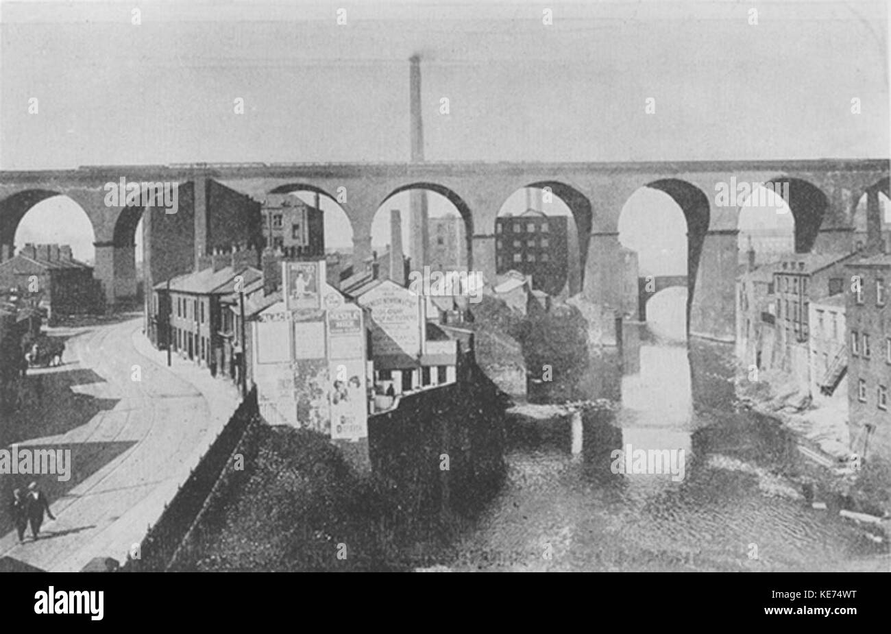 Stockport Viaduct c.1920 Stock Photo - Alamy