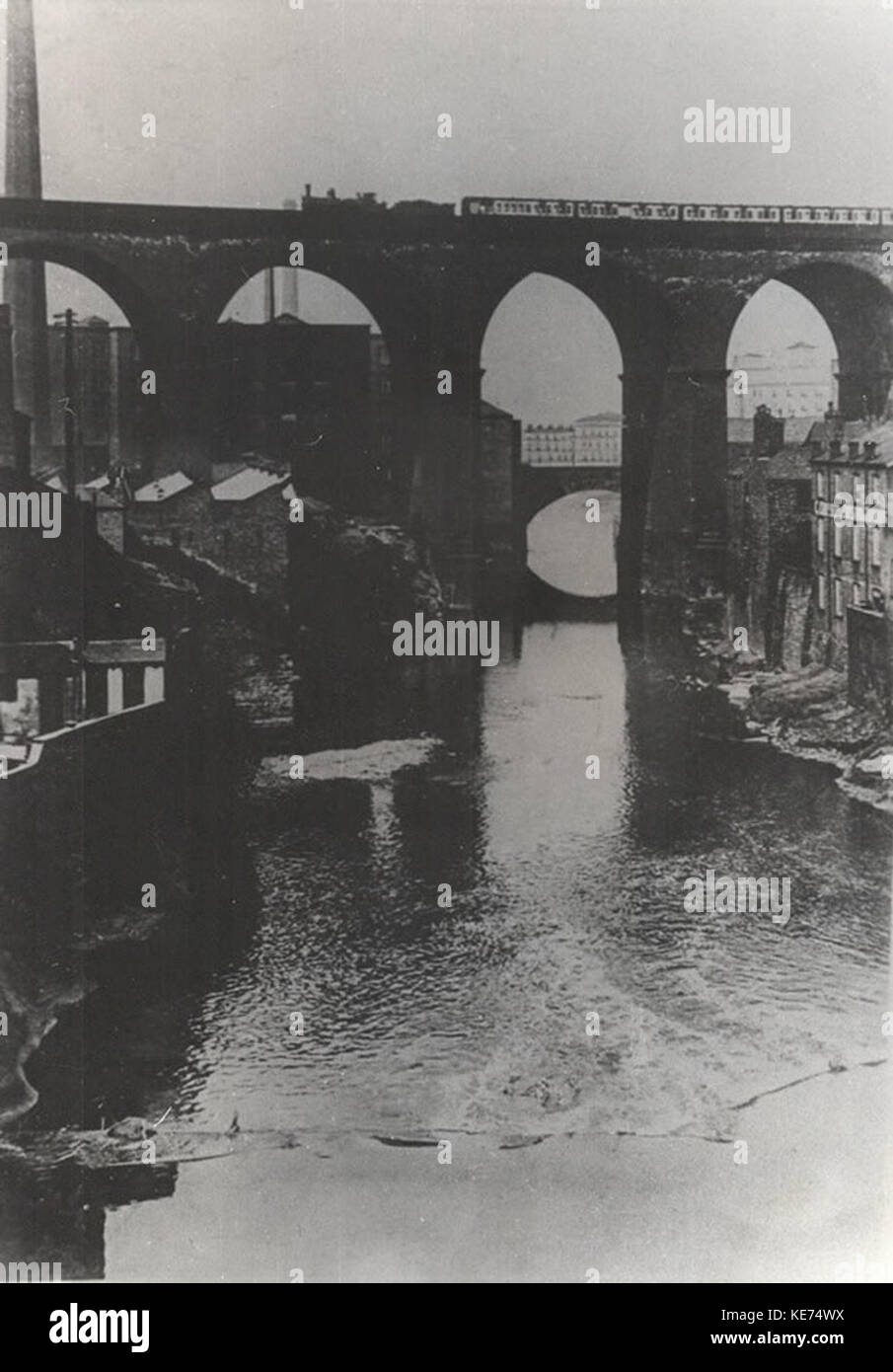 Stockport Viaduct c.1910 Stock Photo - Alamy