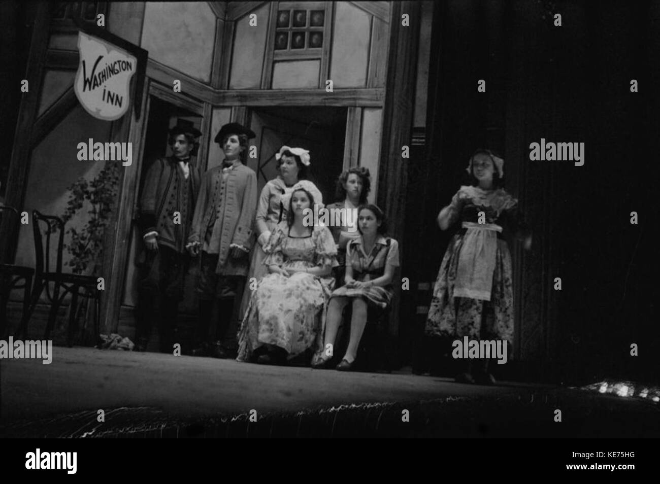 Childrens theatre Black and White Stock Photos & Images - Alamy