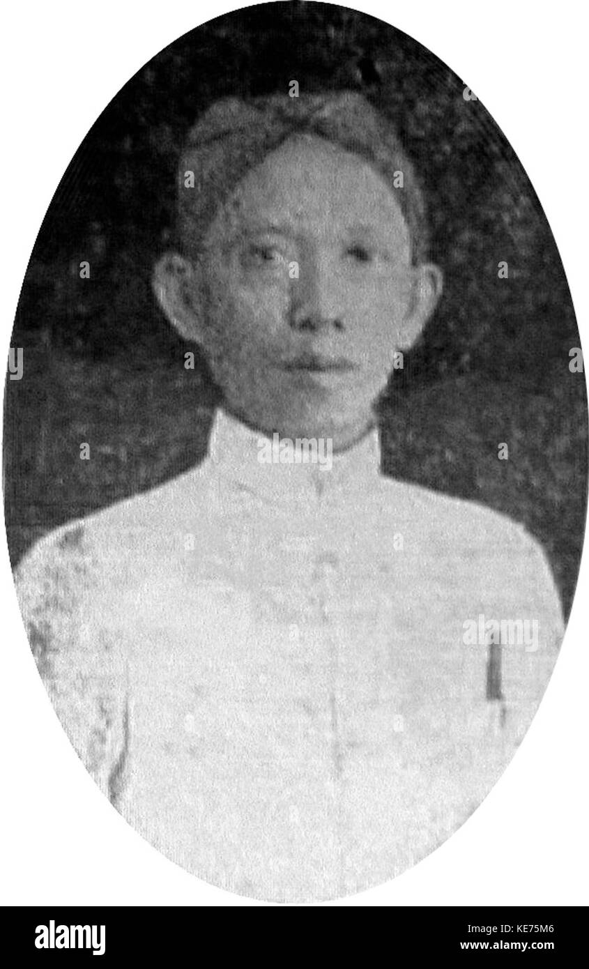 Young Ki Hadjara Dewantara 2 February 1947 KR Stock Photo - Alamy