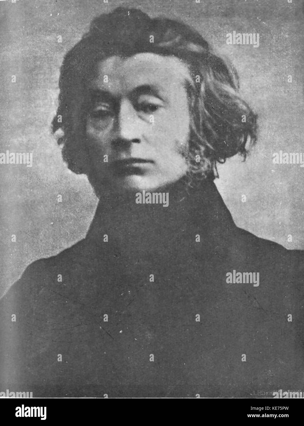 Poet adam mickiewicz Black and White Stock Photos & Images - Alamy