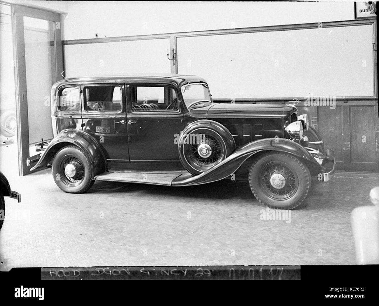 Vintage classic car 1934 Black and White Stock Photos & Images - Alamy