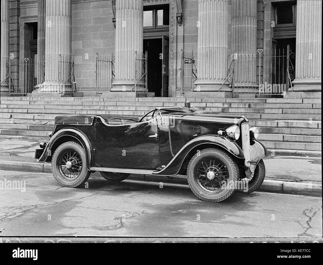 19976 Austin Seven car taken for Daily Telegraph classified ads Stock ...