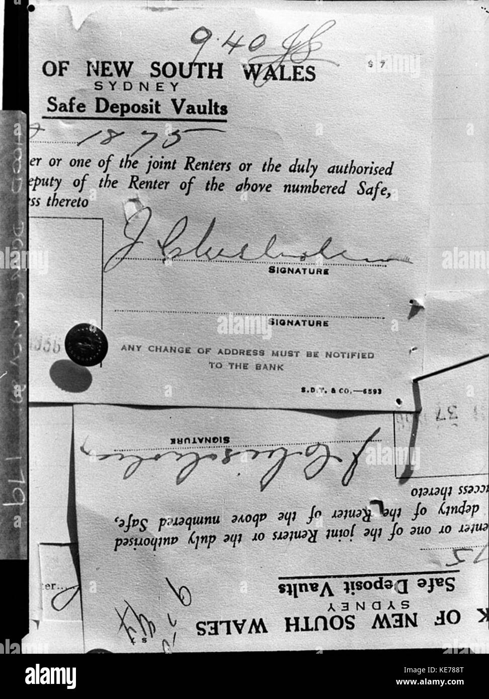 Deposit record hi-res stock photography and images - Alamy