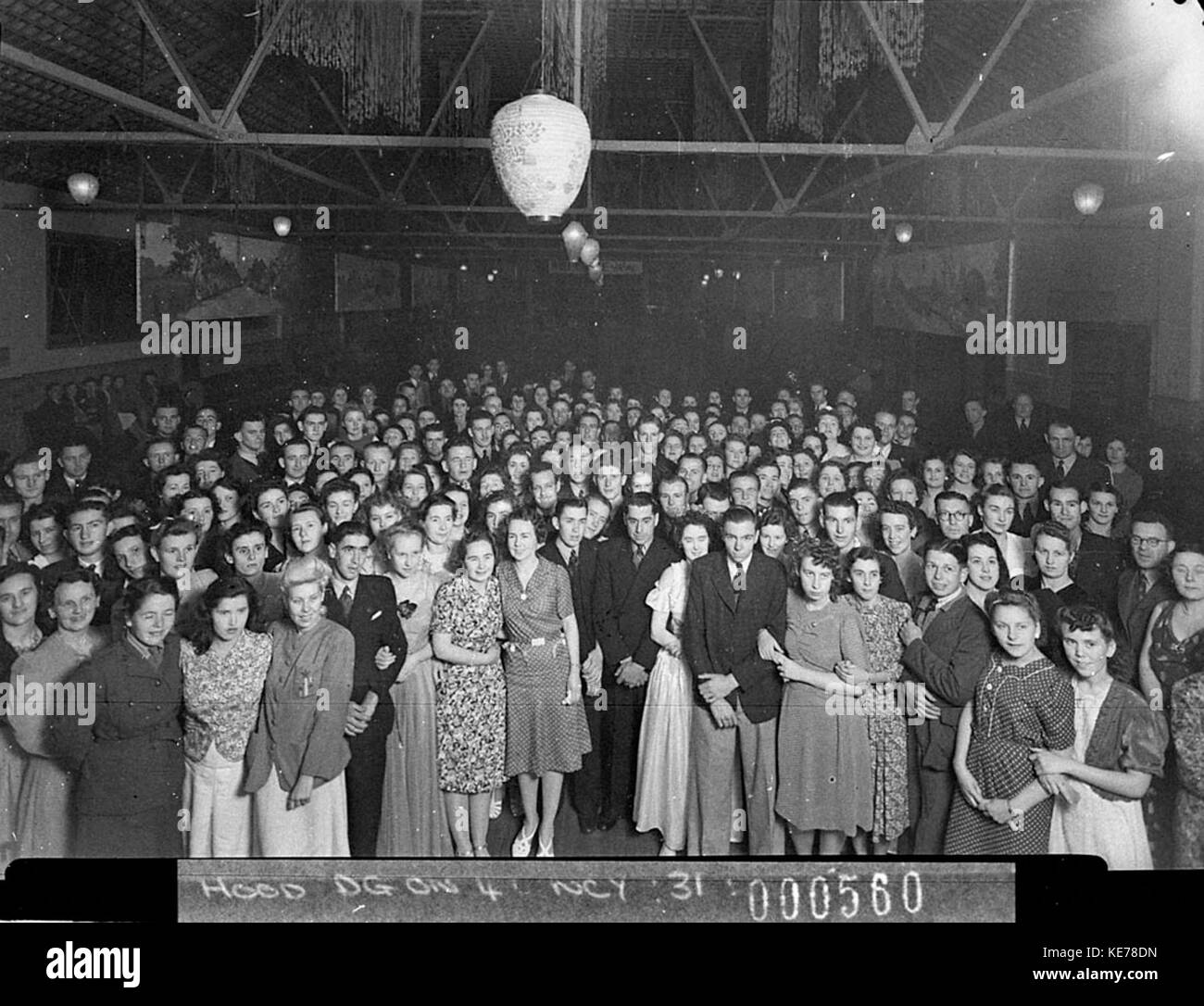 13051 Crowd of dancers on a dance floor Stock Photo - Alamy