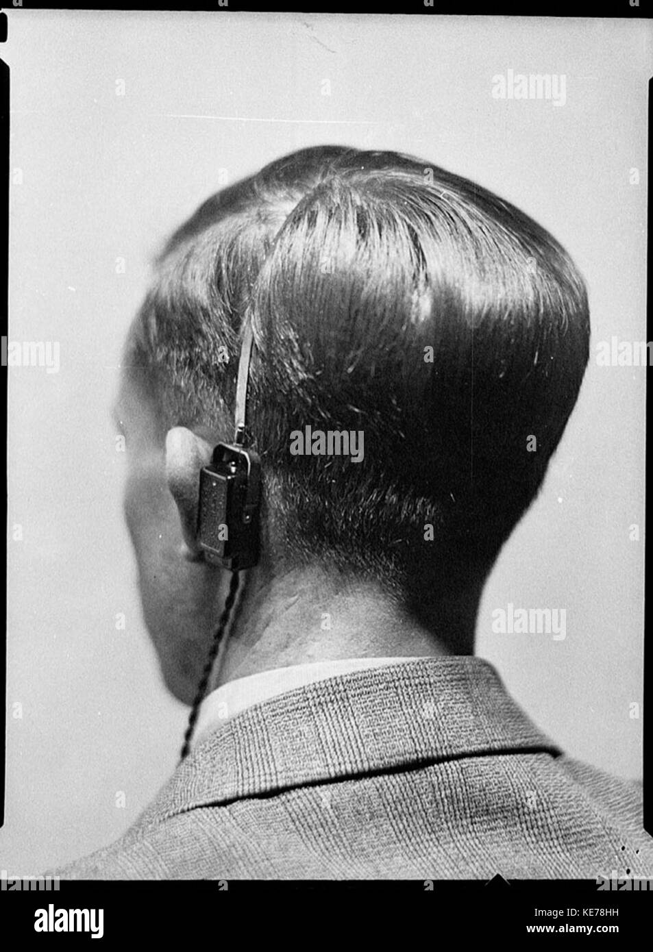 Aid deaf Black and White Stock Photos & Images - Alamy