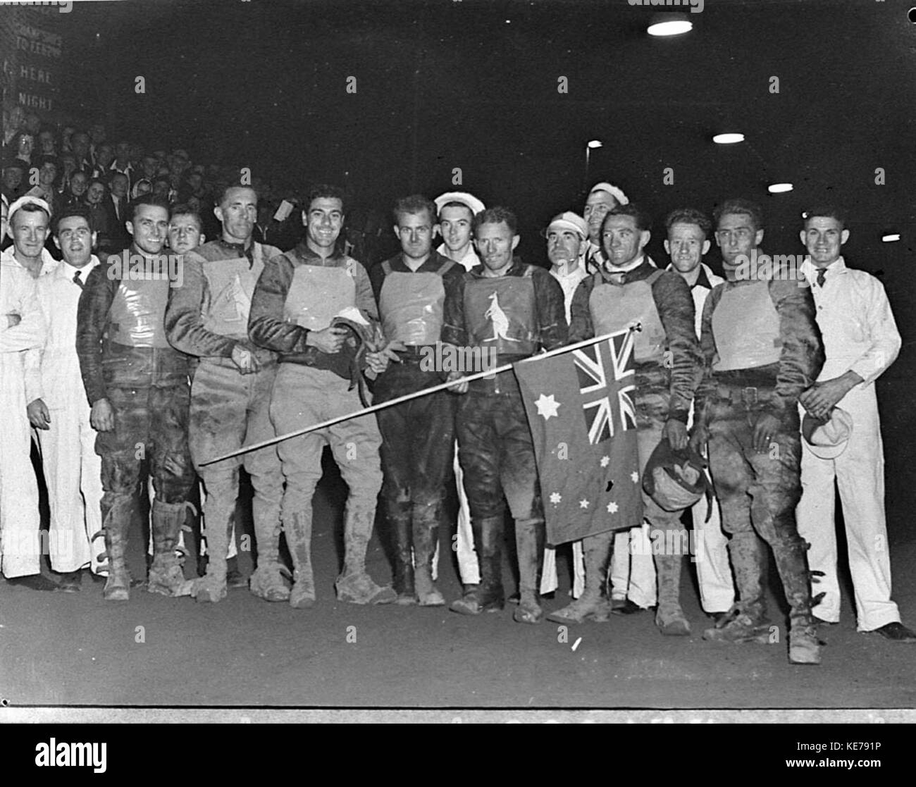Match racing history Black and White Stock Photos & Images - Alamy