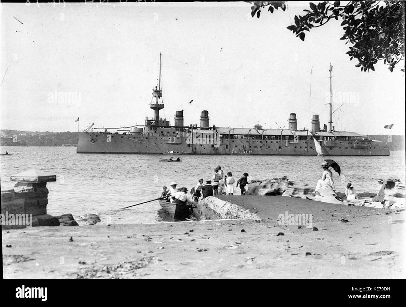 8370 French heavy cruiser Montcalm Stock Photo - Alamy