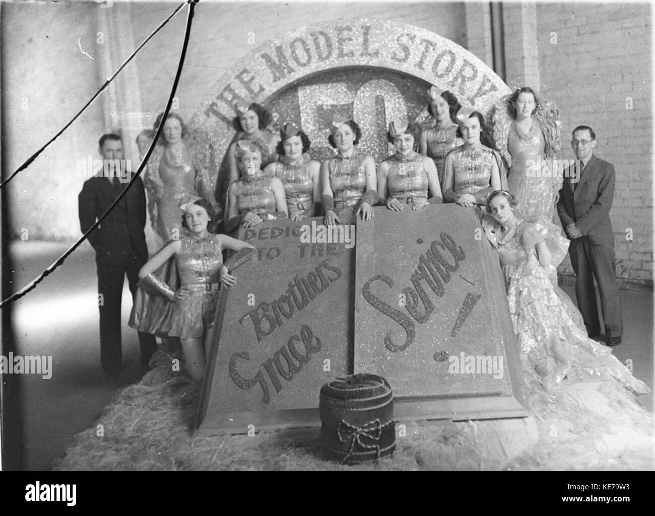 69792 Grace Brothers celebration The Model Story dedicated to the ...