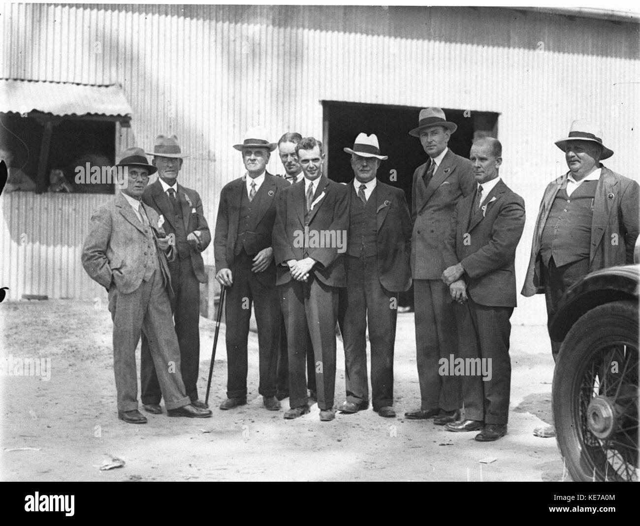 6590 Group of show officials Stock Photo - Alamy