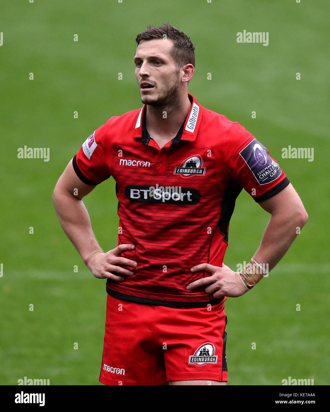 Jason Tovey, Edinburgh Rugby Stock Photo - Alamy