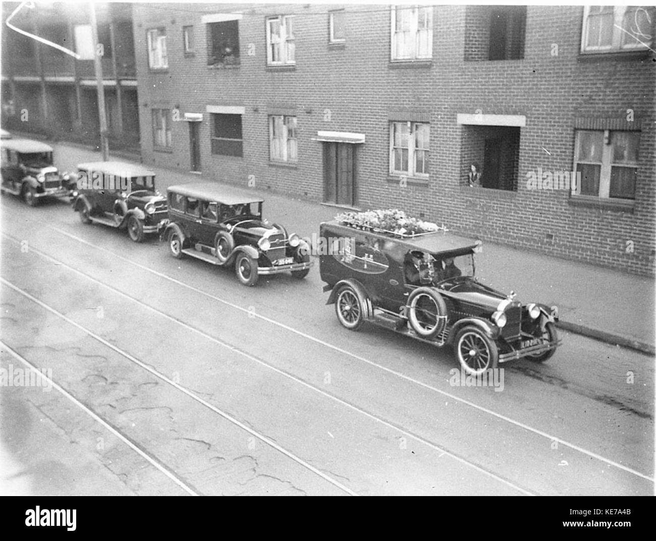 6683 Hearse funeral cars Stock Photo - Alamy