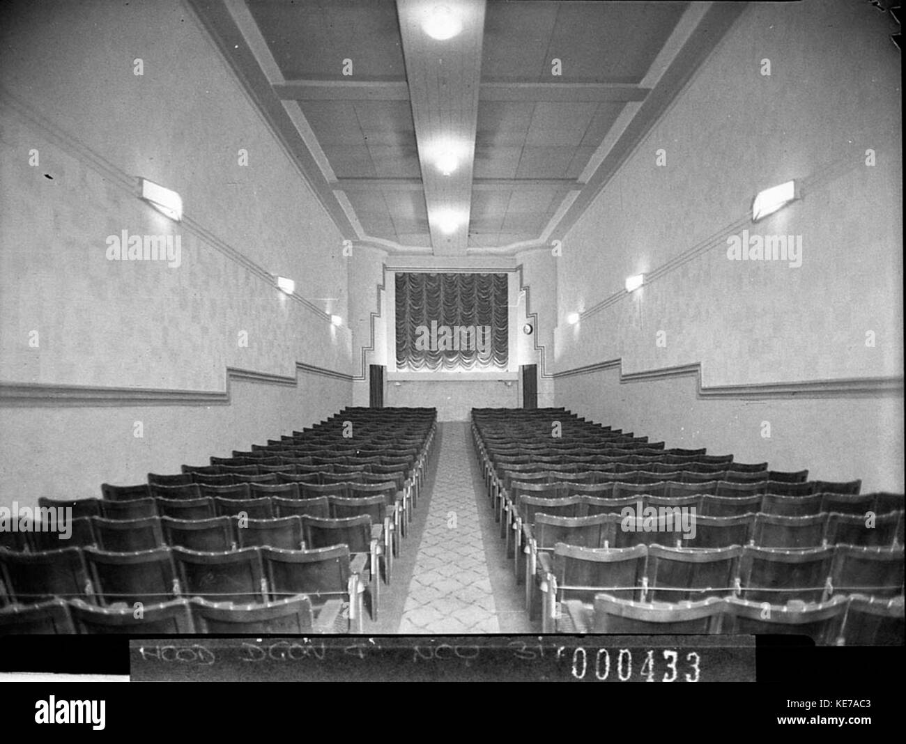 12823 Interior Globe World Theatrette Stock Photo - Alamy