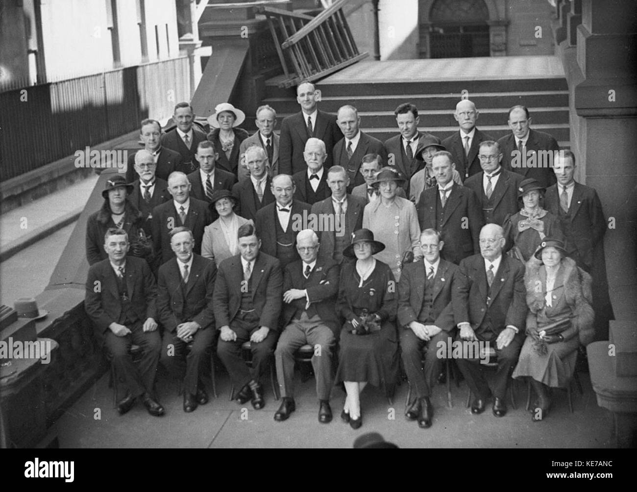 Large group of people Black and White Stock Photos & Images - Alamy