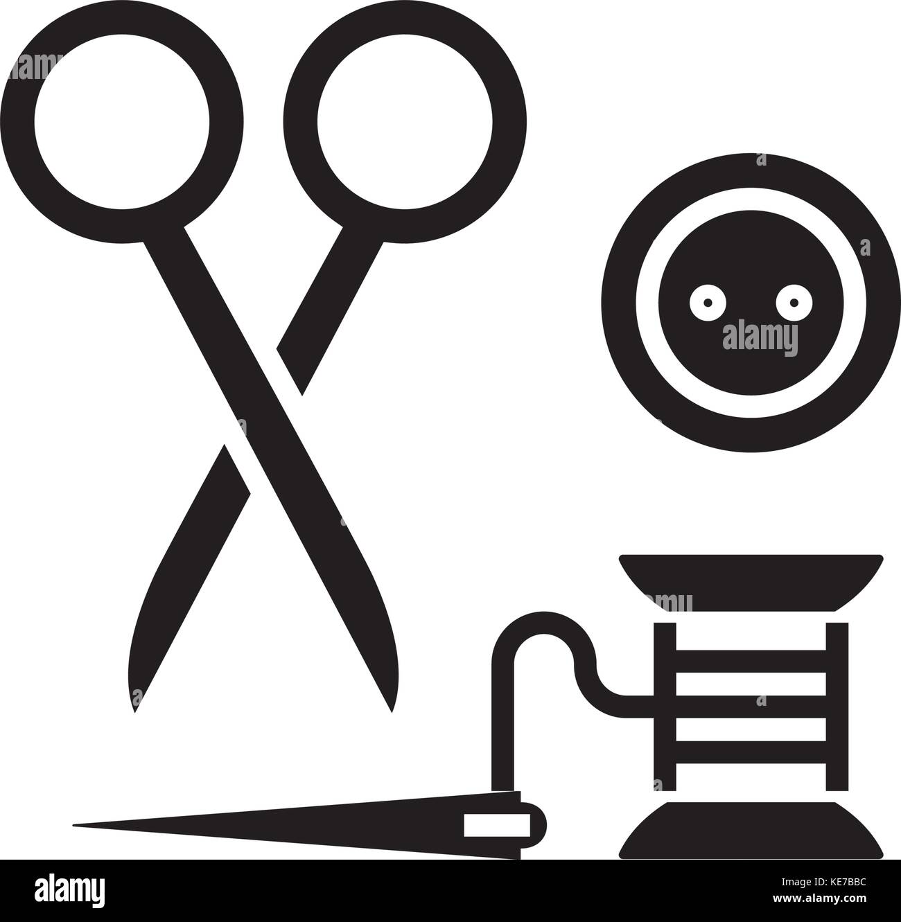 Sewing Scissors Icon